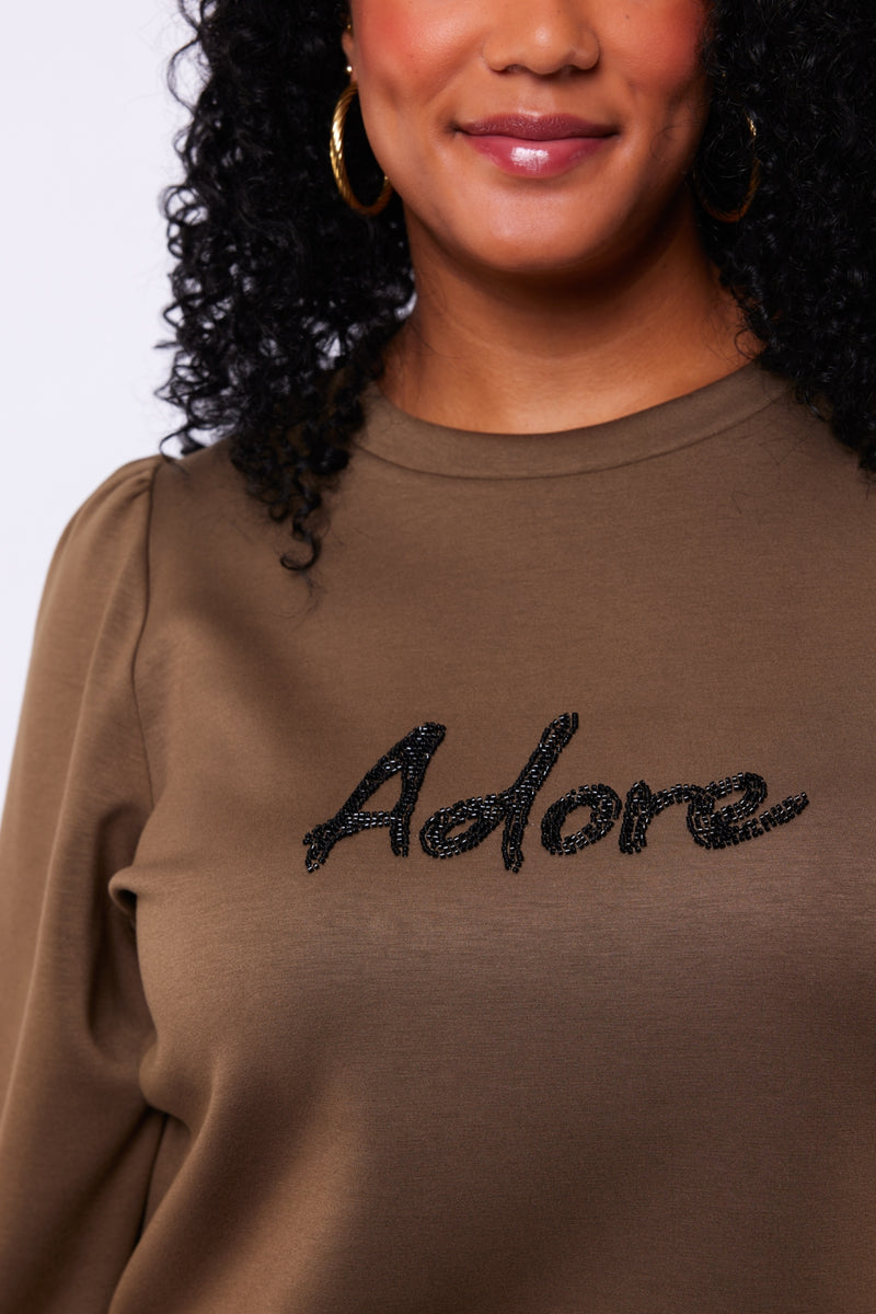 Livia sweater | Olive Green – Exxcellent